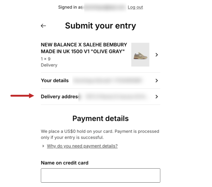 How do I change my shipping address on an open launch? – EQL