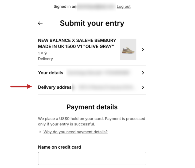 How can I change my address for future entries? – EQL